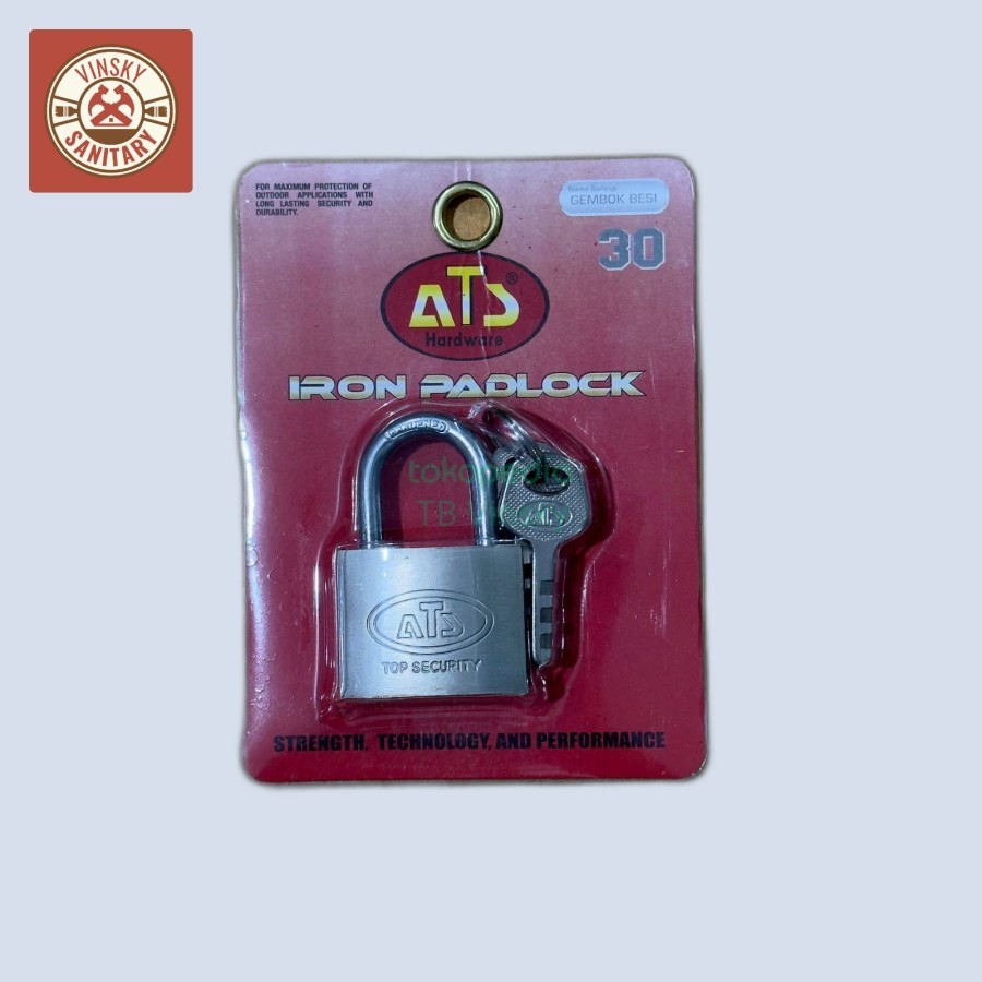 Jual Gembok ATS Nekel 30 pendek pdk | Shopee Indonesia