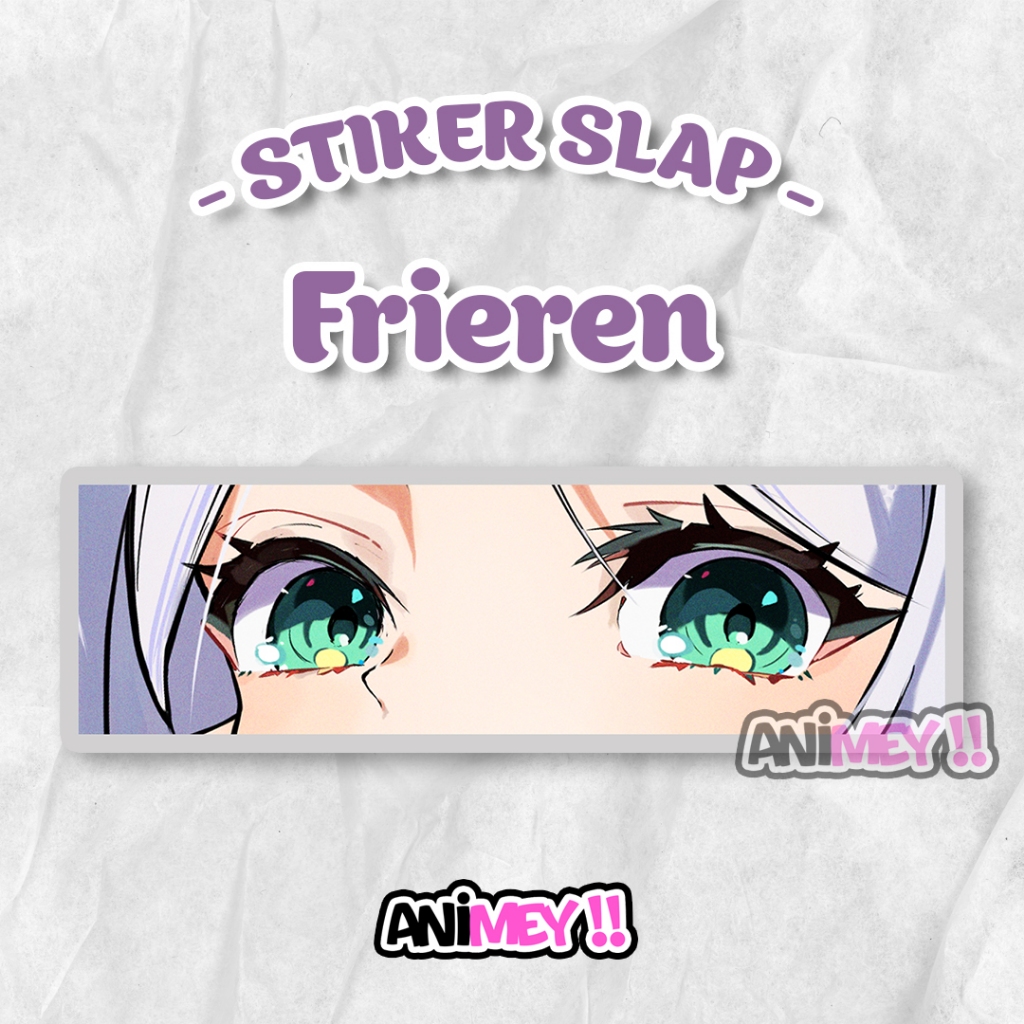 Jual Stiker Slap Frieren / Sticker Slap Anime Waterproof | Shopee Indonesia