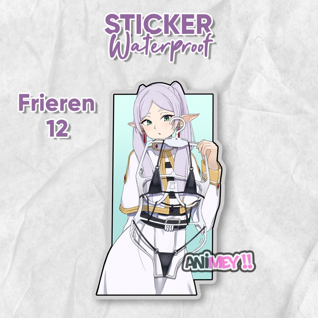 Jual Stiker Frieren / Sticker Anime Waterproof | Shopee Indonesia