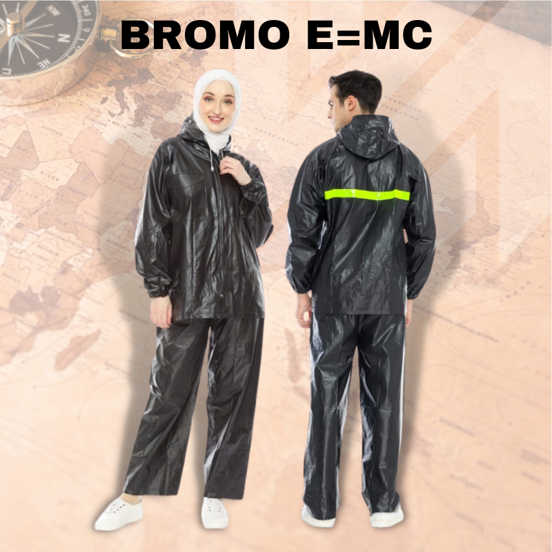 Jual E=mc Jas Mantel Mantol Raincoat Hujan Ujan Pria Wanita Dewasa Murah Keren Premium Outdoor ...