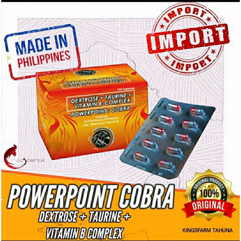 Jual POWERPOINT COBRA mad science (1 strip 10 kapsul) | Shopee Indonesia