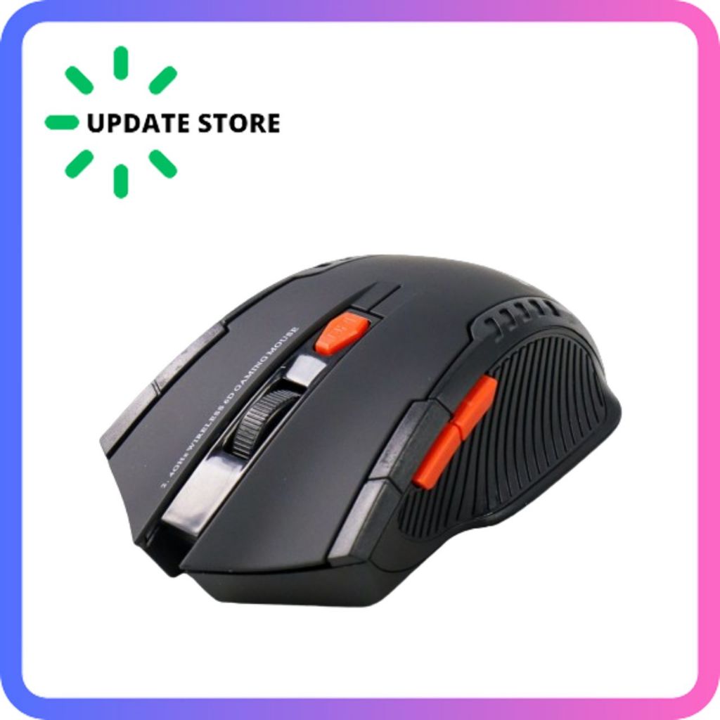 Jual Gaming Mouse Wireless 6D 2.4GHz 1600 DPI - W4 - Black | Shopee ...