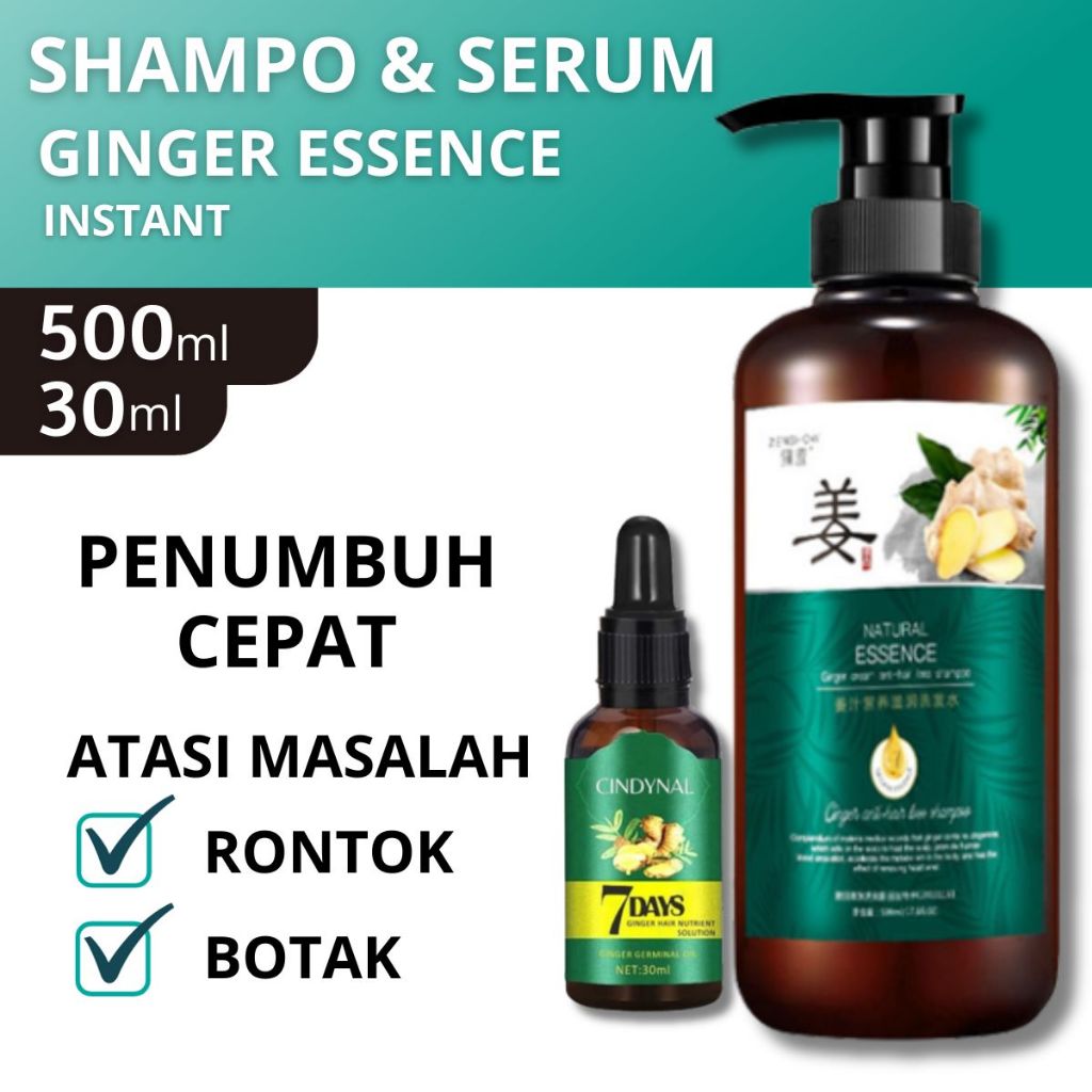 Jual 2IN1 Paket Perawatan Rambut Subur Anti Botak Dan Rontok Sudah ...