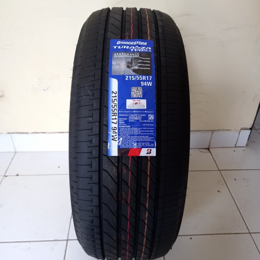 Jual Ban Mobil Ukuran 215 55 R17 Bridgestone Turanza T005A Ban Tubles Murah | Shopee Indonesia