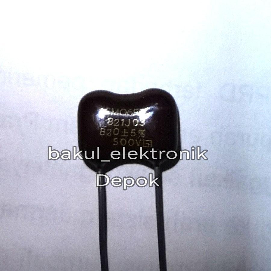 Jual CAPACITOR 820PF 500V SILVER MICA | Shopee Indonesia
