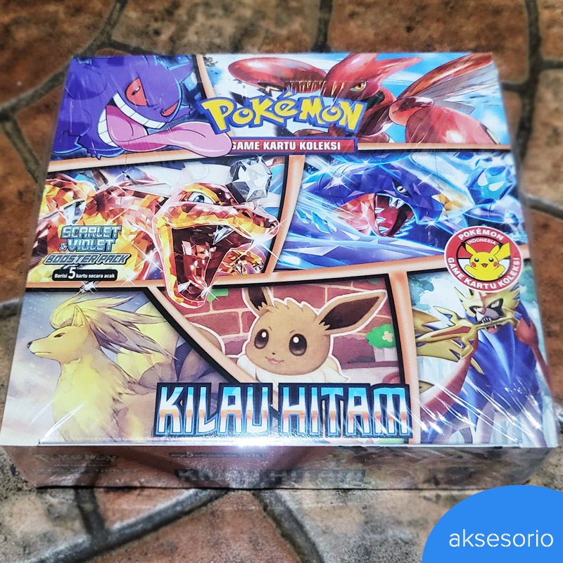 Jual [PROMO] Pokemon TCG Indonesia Seri SV3s Booster Box Kilau Hitam | Shopee Indonesia