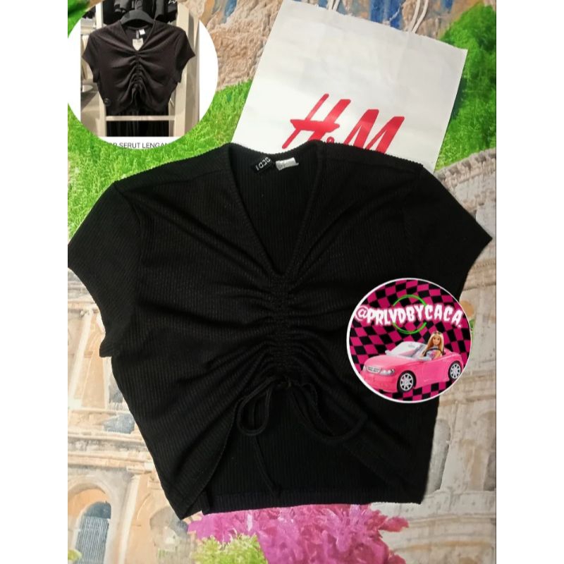 Jual CROP SERUT H&M | Shopee Indonesia