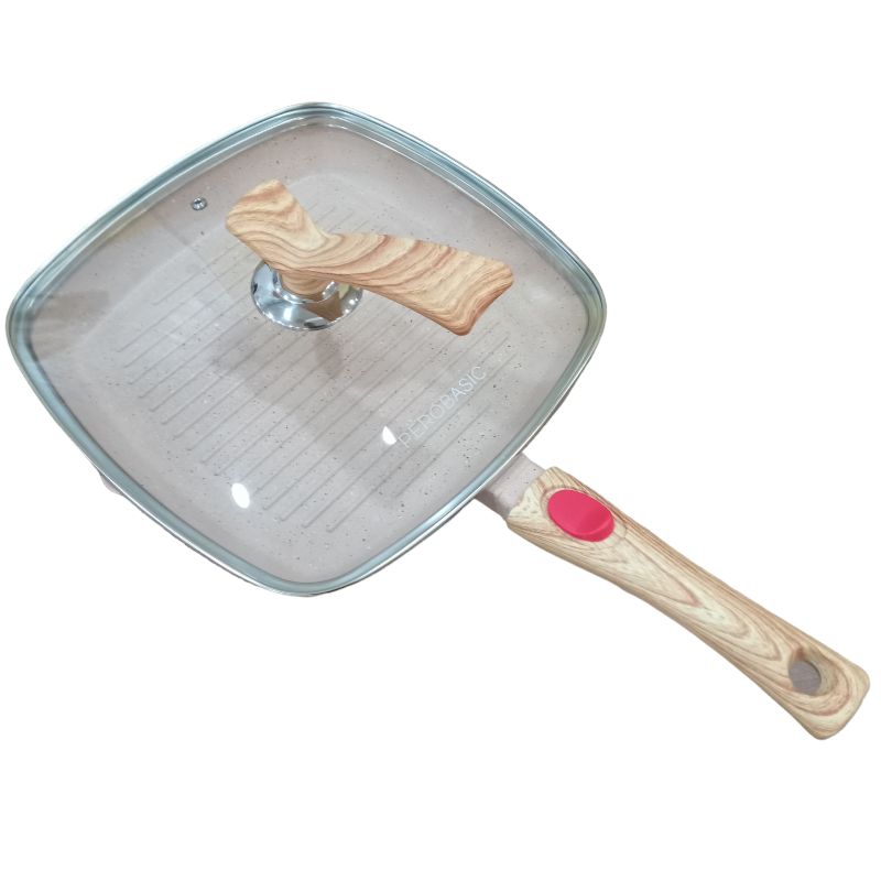 Jual Grill Pan Pero 28cm with Lid | Shopee Indonesia