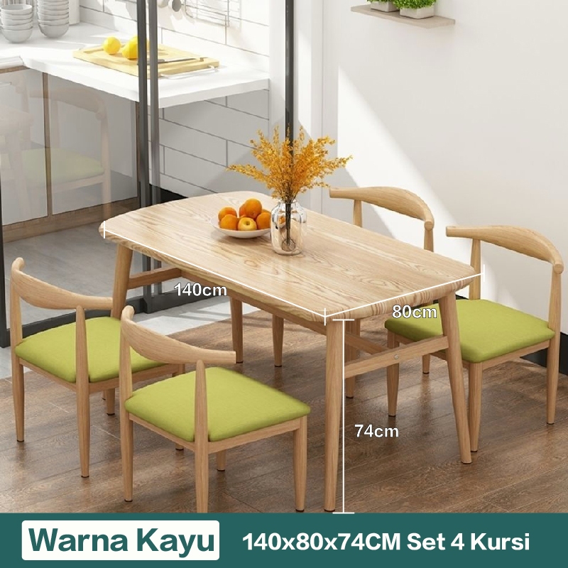 Jual Damaindah Meja Makan / Meja Makan Set 4 Kursi / Meja Makan Minimalis / Meja Makan Murah ...