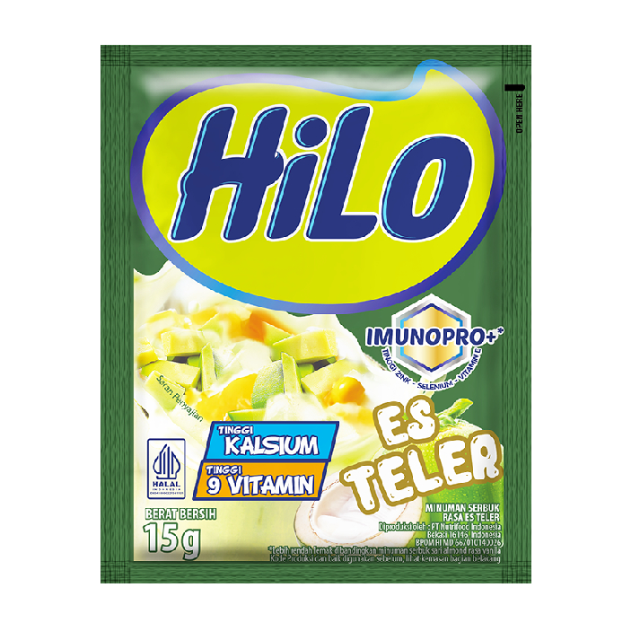 Jual Hilo Es Teler / Es Pisang Ijo / Es Ketan Hitam Sachet 15gram ...