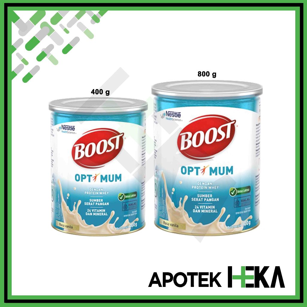 Jual Boost Optimum Kaleng 400 g / 800 g - Susu Bubuk Whey Protein ...
