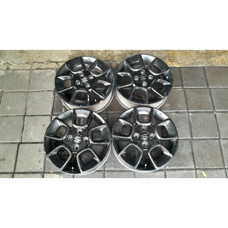 Jual VELG SEKEN MOBIL OEM COPOTAN IGNIS RING 15 BAUT 4X100 VELG ONLY ...