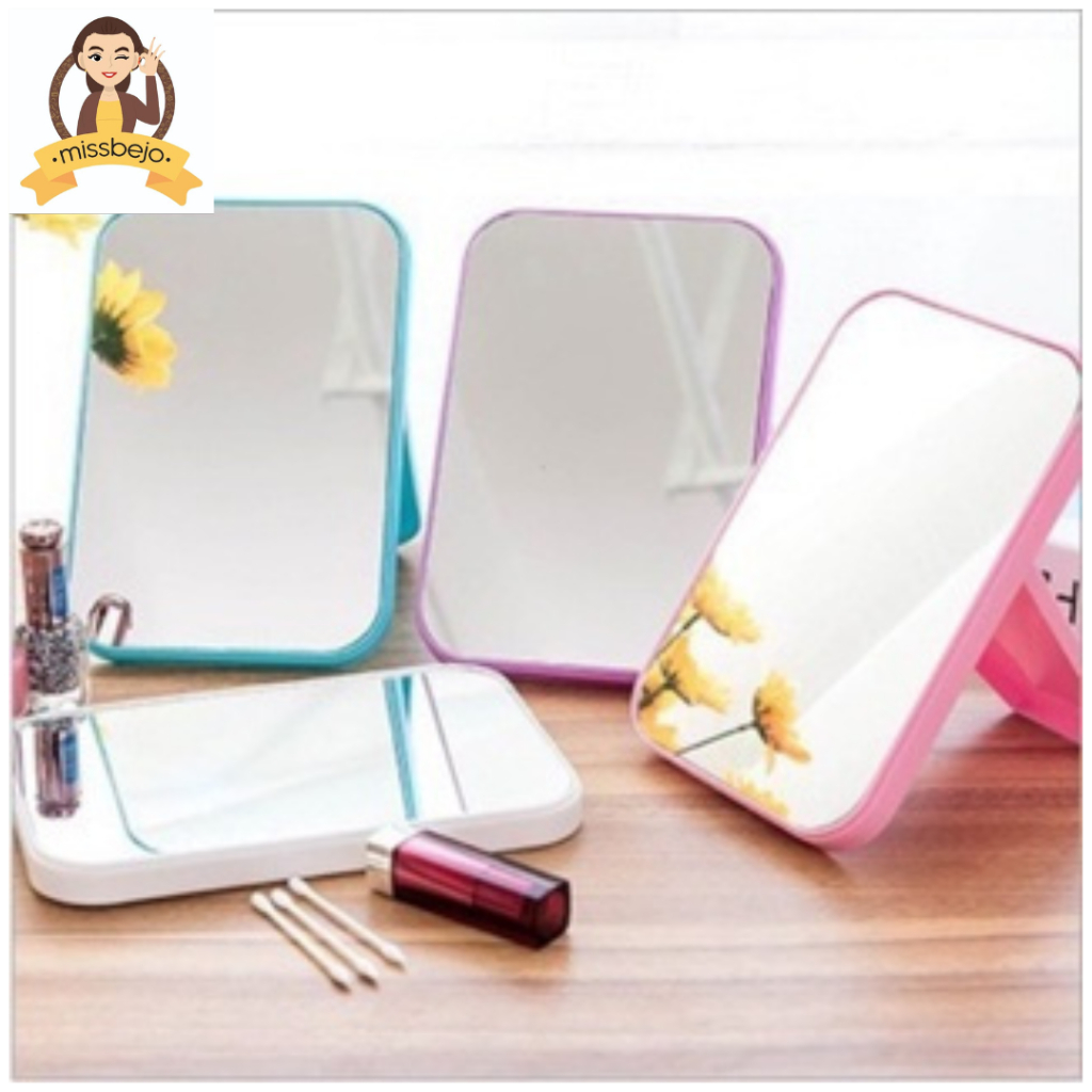 Jual Kaca Rias MakeUp Portable Lipat Kaca Rias Minimalis Cermin Lipat ...
