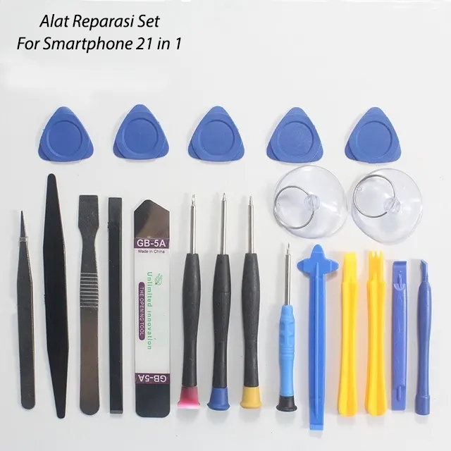 Jual Peralatan Servis Hp 21 in 1 Reparasi Smartphone Repair Tools Set ...