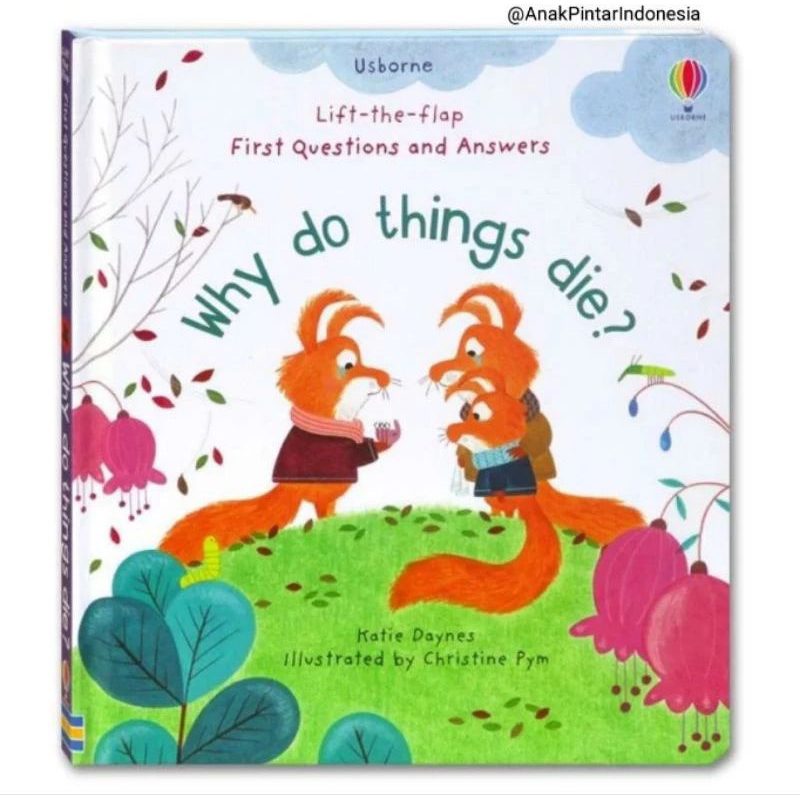 Jual USBORNE LIFT THE FLAP FIRST Q&A WHY DO THINGS DIE? | Shopee Indonesia