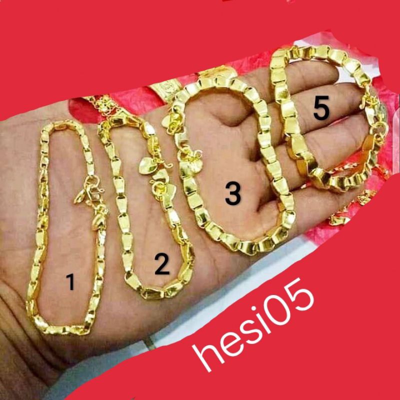 Jual GELANG PADI LAPIS EMAS 24K SEPUH EMAS 24K KOKOT CAP 24K | Shopee ...