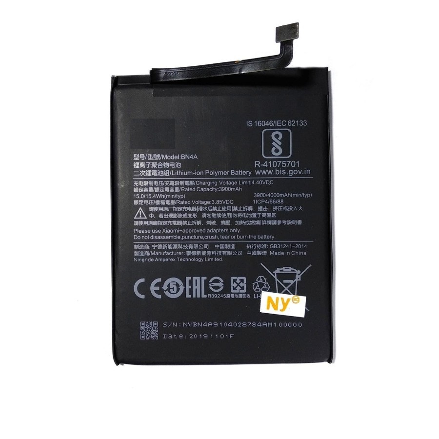 Jual BATERAI XOMI BN4A / REMI NOTE 7 / REMI NOTE 7 PRO / 7S BATTERY ...
