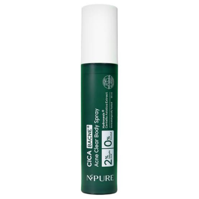 Jual N’PURE ACNE CLEAR BODY SPRAY | Shopee Indonesia