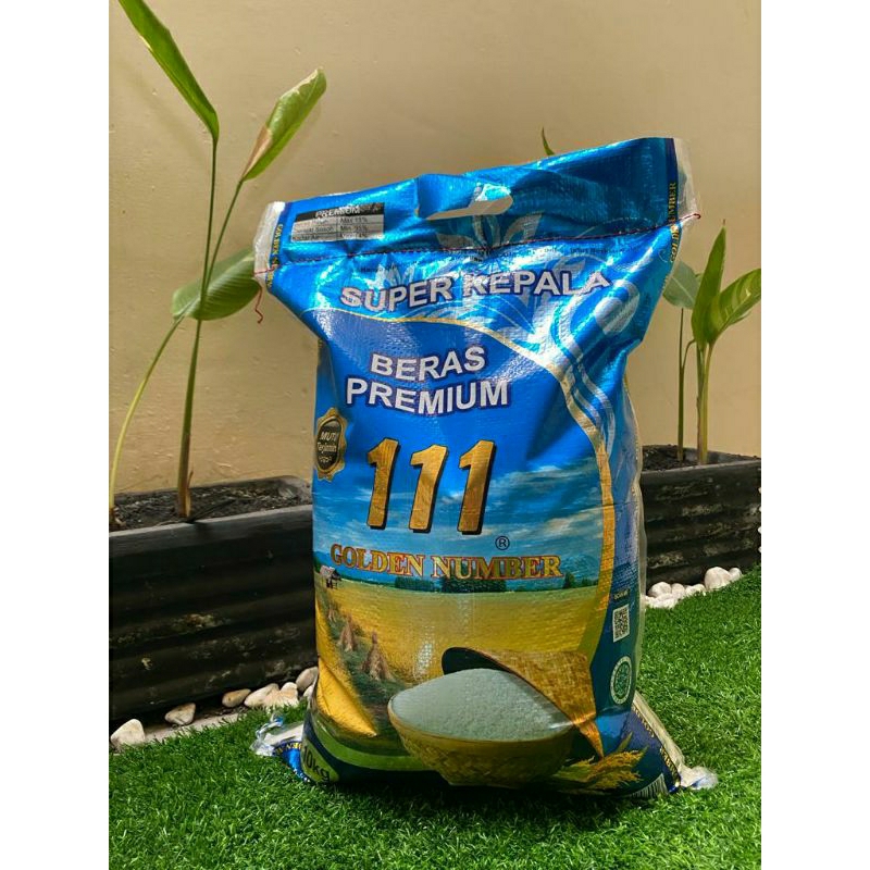 Jual Beras Premium 111 Golden Number 10 Kg | Shopee Indonesia