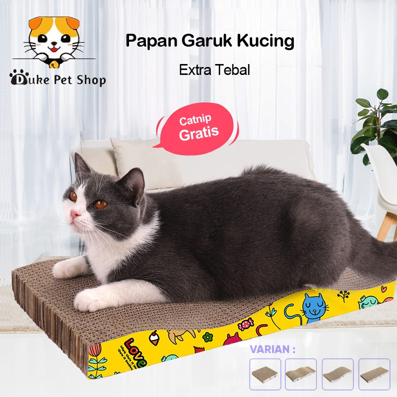 Jual Papan Garuk Kucing Mainan Cat Scratch Board Extra Tebal Garukan ...