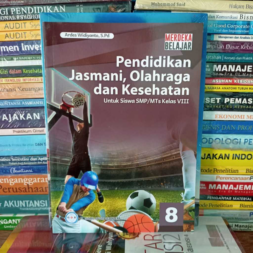 Jual Buku Pendidikan Jasmani Olahraga dan Kesehatan PJOK SMP Kelas 8 Kurikulum Penggerak Revisi ...