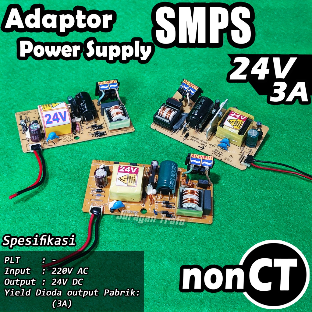 Jual Adaptor Switching Power Supply SMPS 24V 3A | Shopee Indonesia