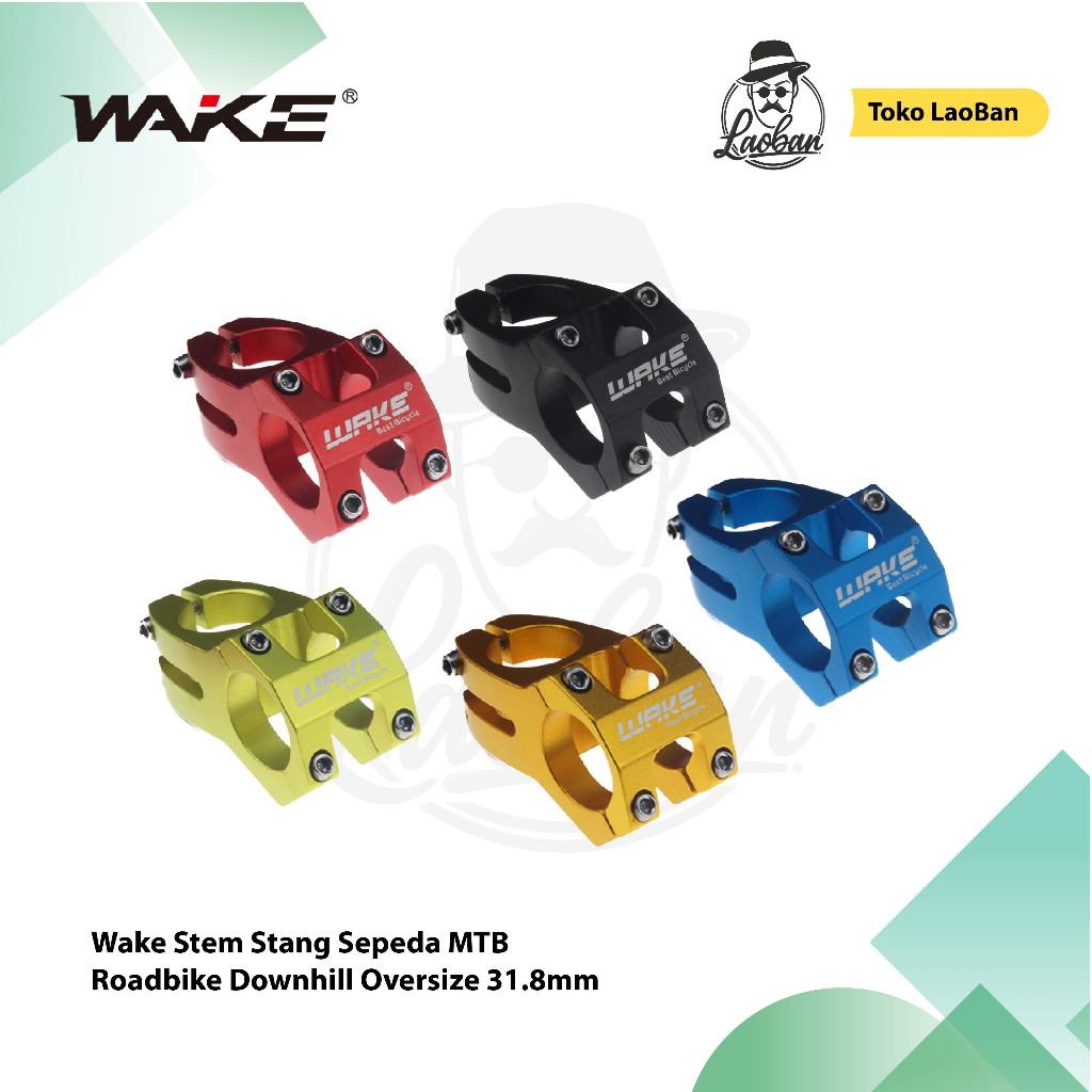Jual Wake Stem Stang Sepeda Oversize OS Alloy 31.8mm MTB Roadbike Downhill | Shopee Indonesia