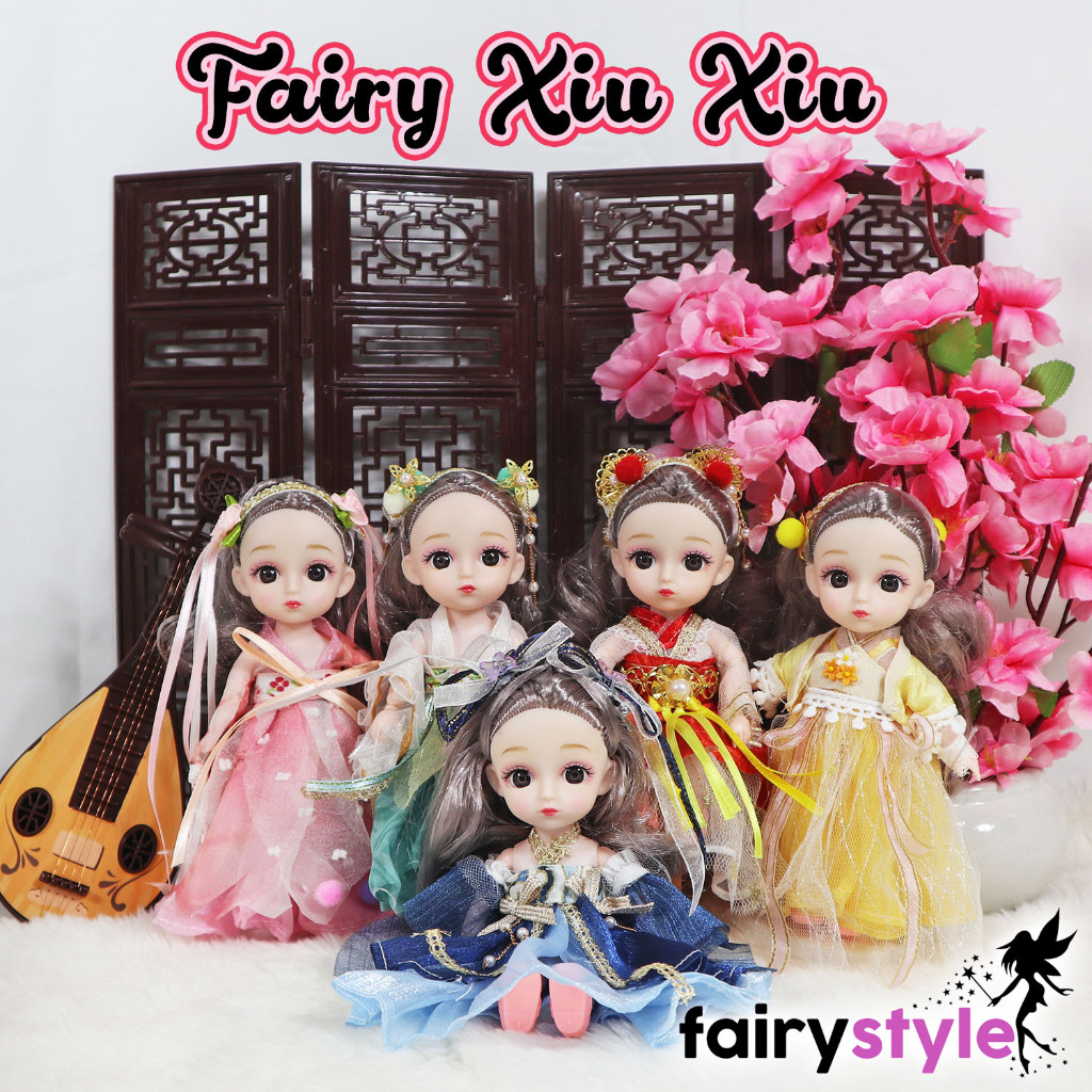 Jual Boneka Fairy Xiu - Xiu BJD Ukuran 1/12 (15cm) Princess Doll ...