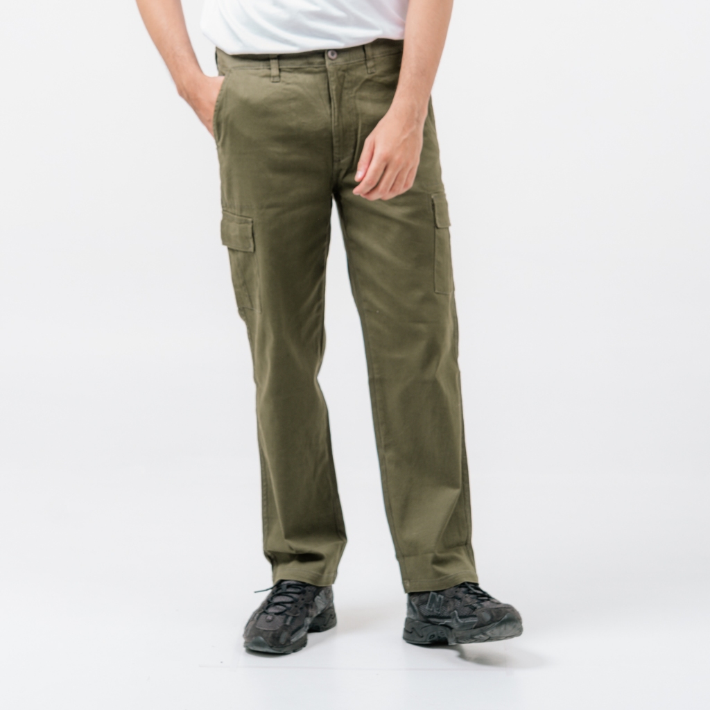 Jual Screamous Celana Long Pants Cargo STADEL ARMY | Shopee Indonesia