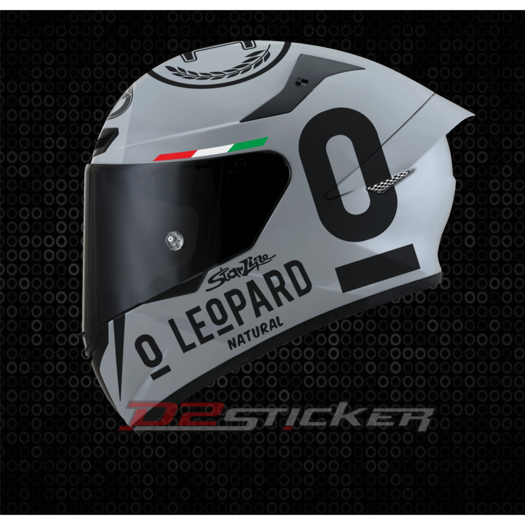 Jual Stiker Sticker Helm Set Leopard | Shopee Indonesia