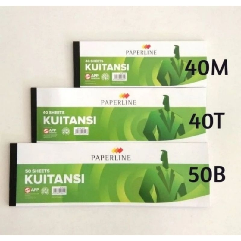 Jual Buku Kwitansi Paperline PPL KT-40T (sedang) | Shopee Indonesia