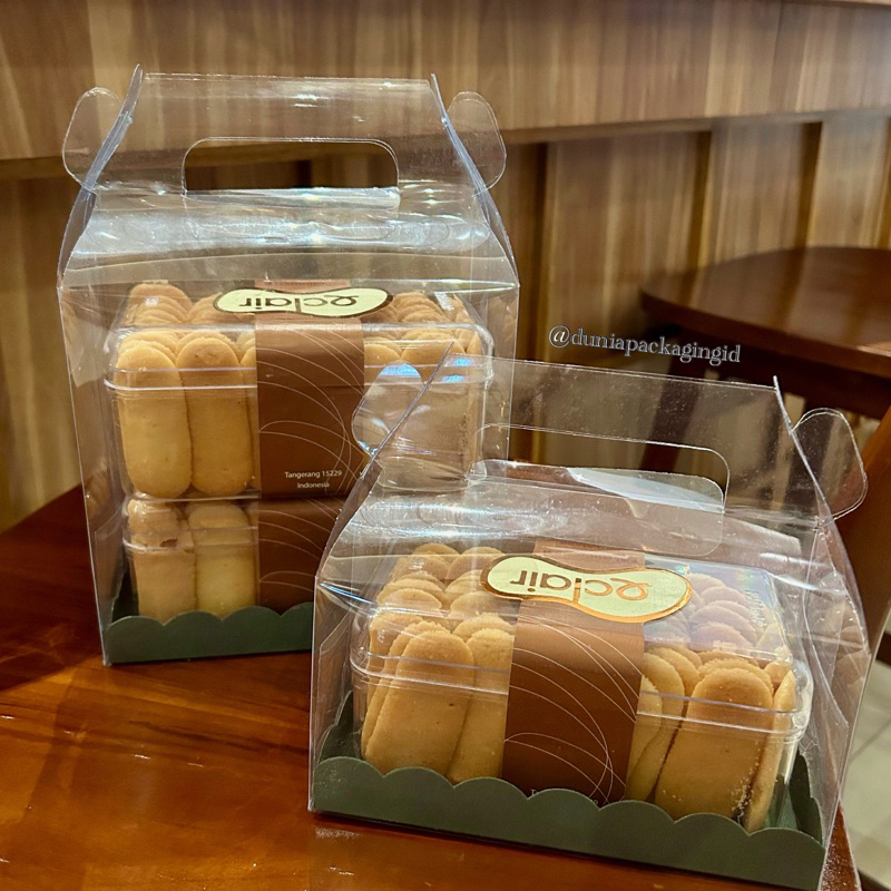 Jual Box Hampers Kue Kering Muat 2 / 1 Toples 350 gr Kotak Hampers ...