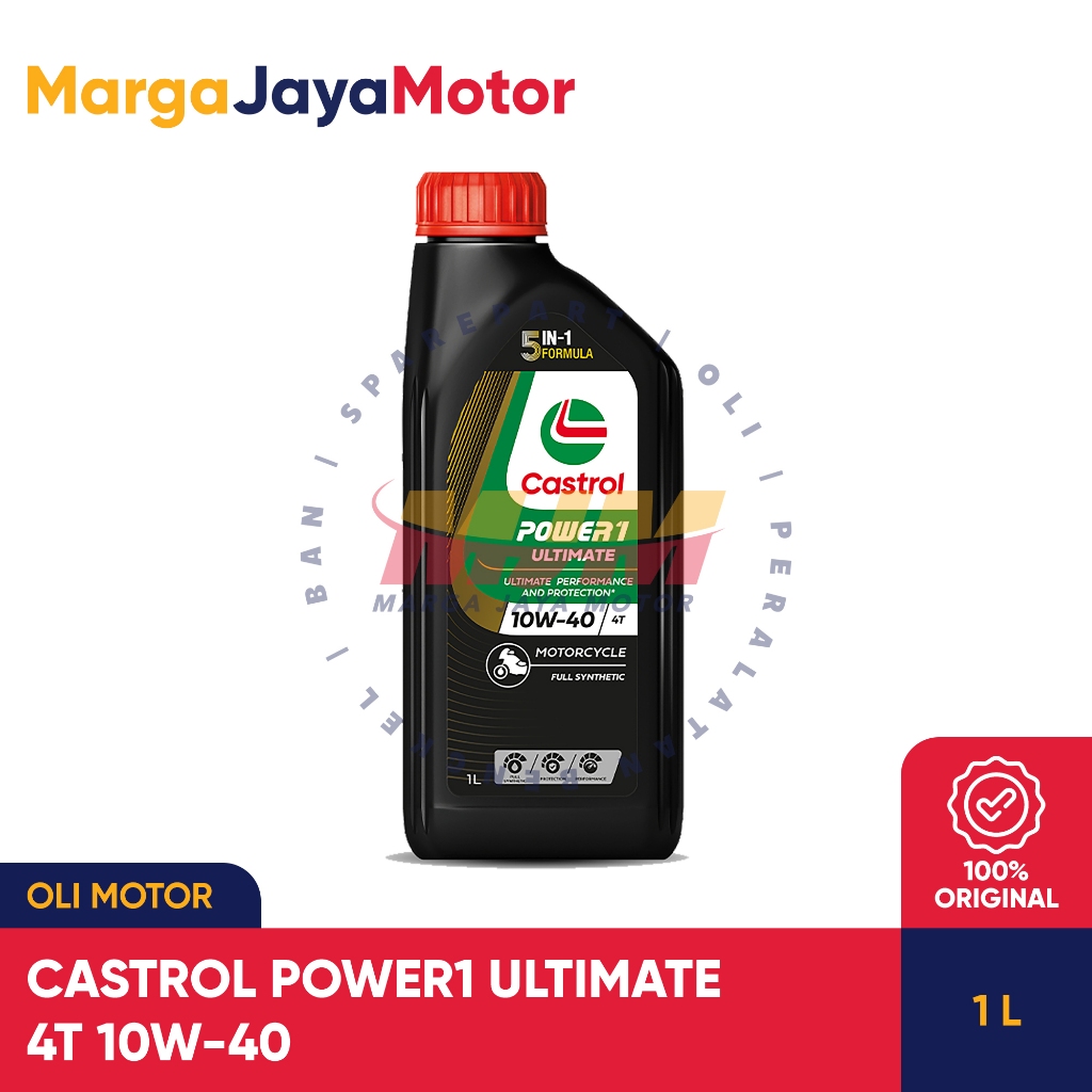 Jual Castrol Power1 Ultimate 4T 10W-40 1L | Shopee Indonesia
