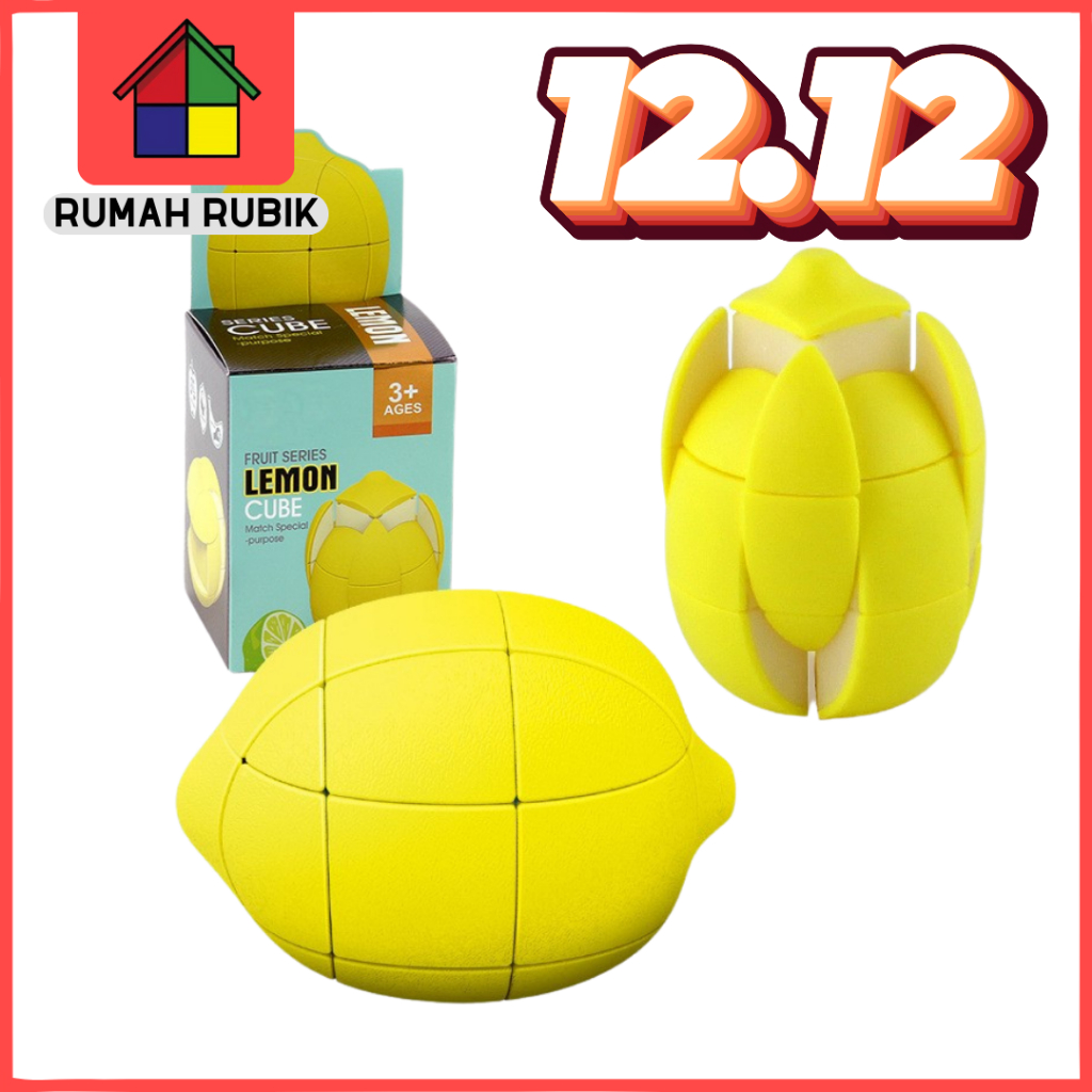Jual Rubik Lemon Fanxin Fruit Series | Puzzle Cube | Shopee Indonesia