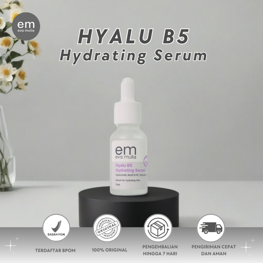 Jual Eva Mulia Hyalu B5 Hydrating Serum - Serum Hyalu Merupakan Serum ...