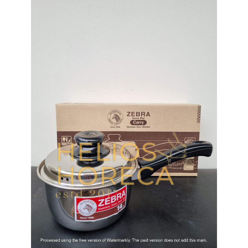 Jual Zebra Carry Sauce Pan 16 cm SUS-304 Panci Susu Panci Indomie Milk ...