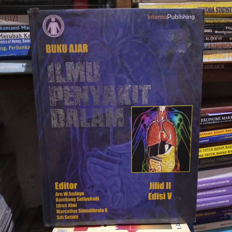 Jual buku Ajar Ilmu Penyakit Dalam jilid II EDISI V ( Hacd cover ...