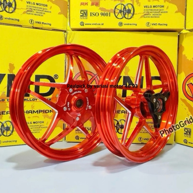 Jual VELG BINTANG VSPEED VND NEW NMAX / PELEK VELG BINTANG V SPEED VND ...