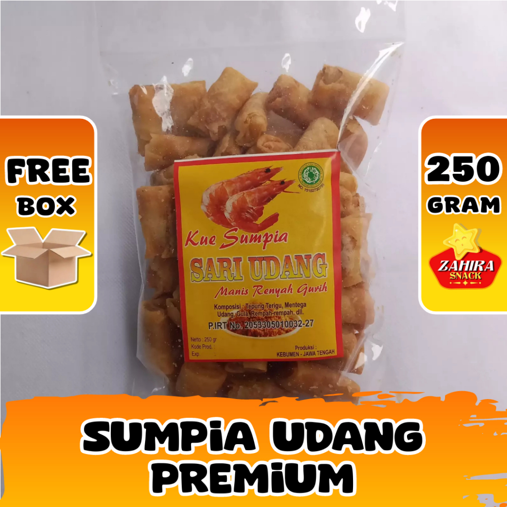 Jual Sumpia Udang Premium Snack Lumpia Udang Oleh-oleh Khas Kebumen ...