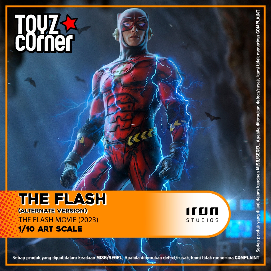 Jual Toyz Corner - Iron Studios 1/10 Art Scale The Flash (Movie) - The ...