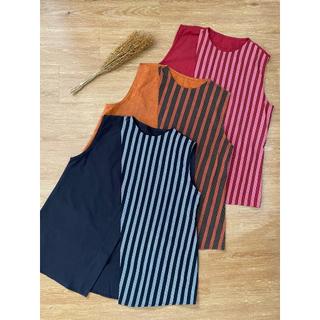 Jual Naomi Vest Lurik - Vest Outer Batik Lurik Atasan Batik Modern ...