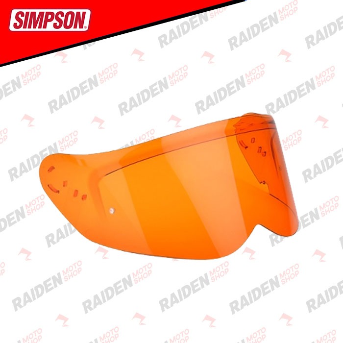 Jual Visor Simpson Venom Speed Bandit Amber Kaca Helm | Shopee Indonesia