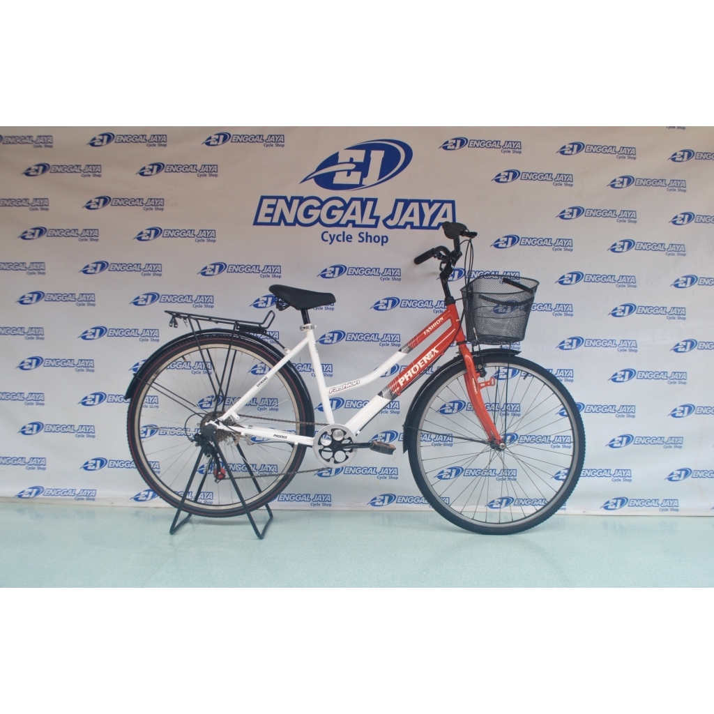 Jual Sepeda Keranjang CTB Phoenix Shimano 6 Speed 26 Inch - Sepeda ...