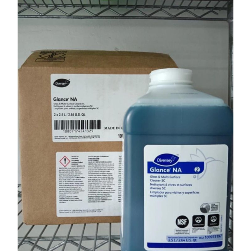 Jual Diversey Glance NA Glass Cleaner 2.5L (Original) | Shopee Indonesia