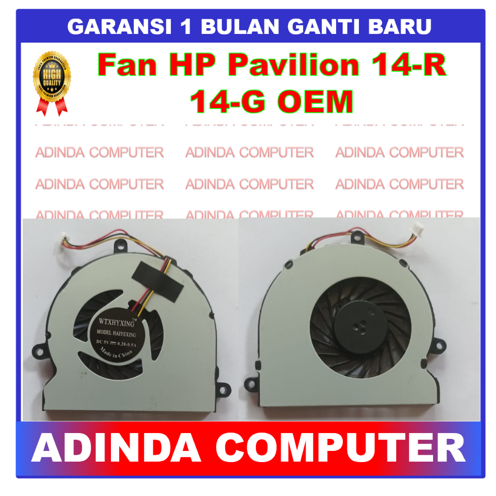 Jual Fan HP Pavilion 14-R 15-G 14-G 15-R 14-S 14-S 15-H 240 G3 245 G3 ...