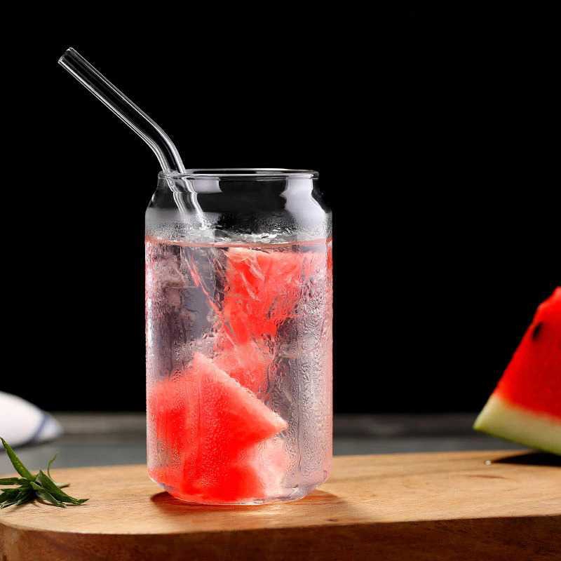 Jual Gelas Minuman Kaleng Kaca Borosilikat Cocktail ESTETIK BANGET ...