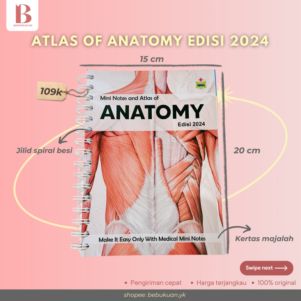 Jual Atlas of Anatomy | Rangkuman Atlas Anatomi Kedokteran edisi 2024 ... Jual Atlas of Anatomy | Rangkuman Atlas Anatomi Kedokteran edisi 2024 ...