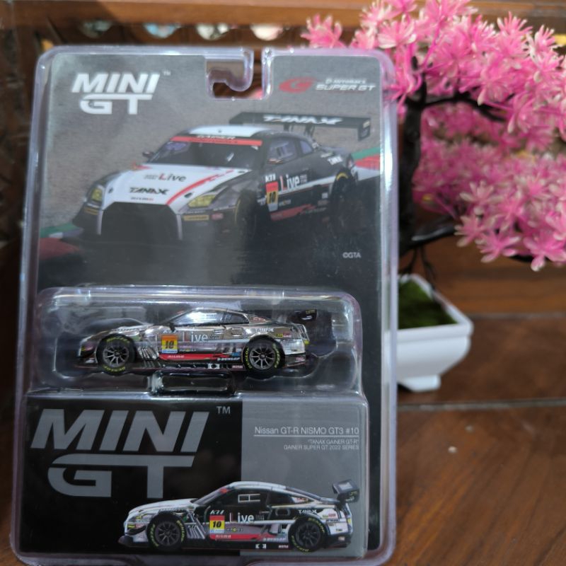 Jual MINI GT NISSAN GT-R NISMO GT3 #10 SILVER MULUS | Shopee Indonesia