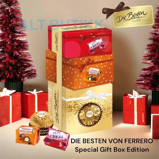 Jual FERRERO DIE BESTEN GIFT PACK 127 GR | ROCHER - KUSSCHEN - MON ...