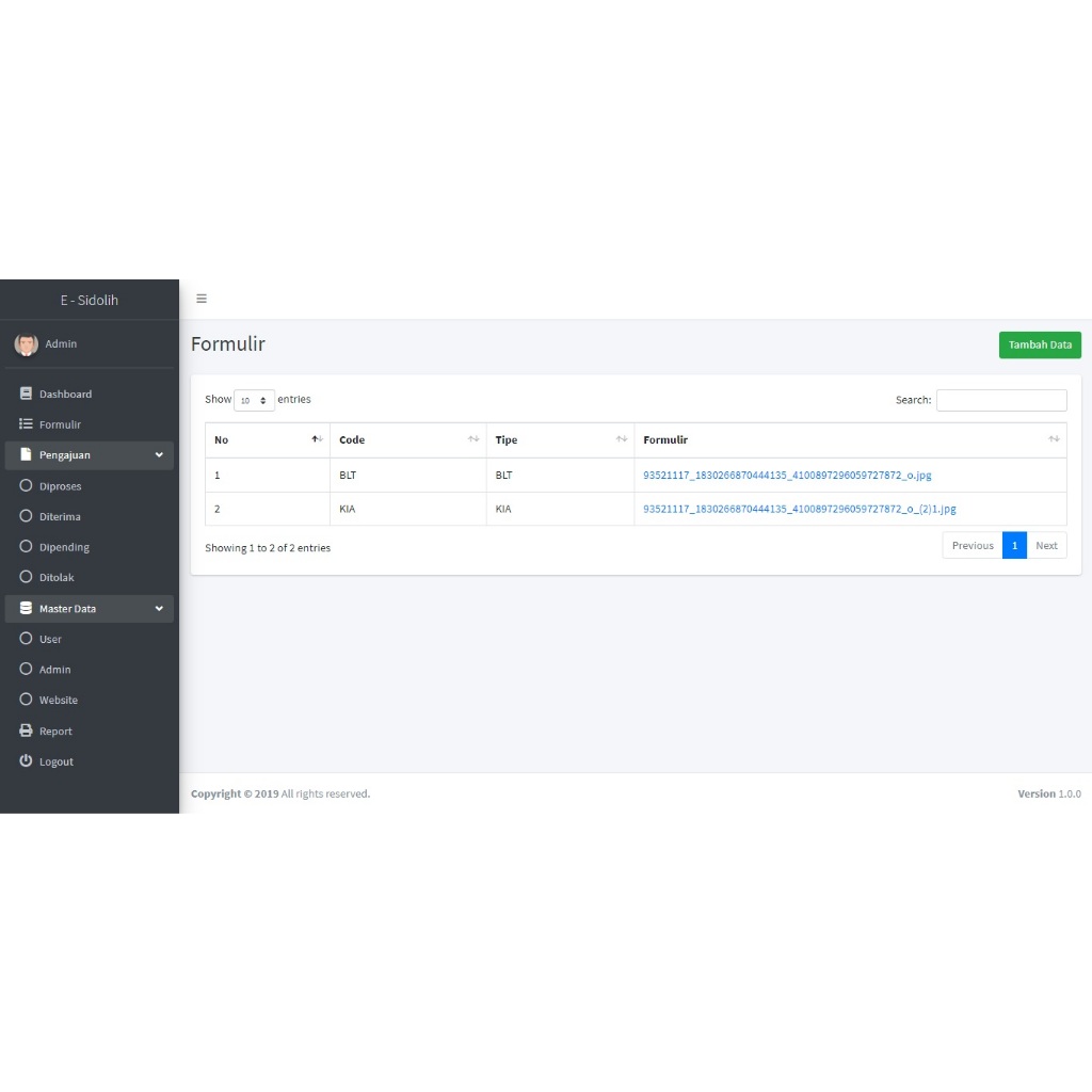 Jual Aplikasi Pengajuan Izin PHP Codeigniter | Shopee Indonesia